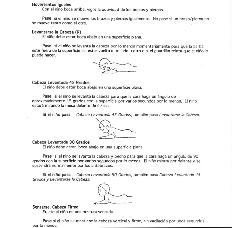 Denver 2 Escala de Desarrollo Infantil - PSICONUBE
