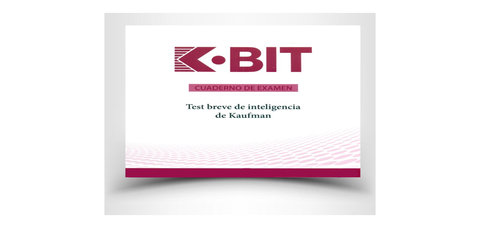 K Bit Test De Inteligencia De Kaufman - PSICONUBE