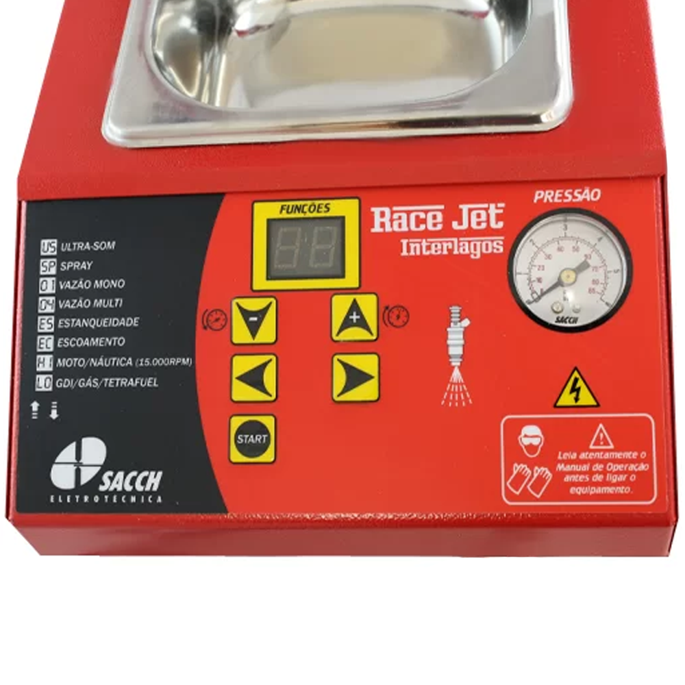 Equipamento para Limpeza e Teste de Injetores Race Jet Interlagos ...