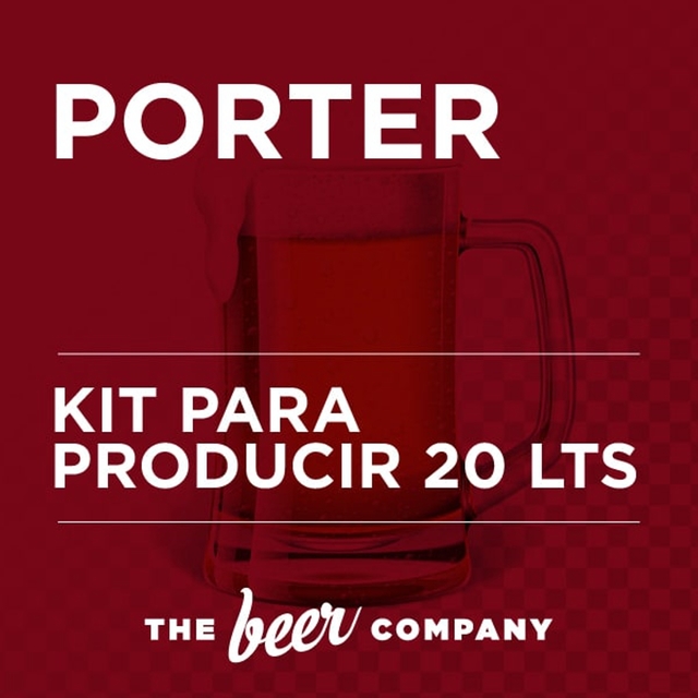 KIT DE 20 LITROS PORTER - Comprar en THE BEER COMPANY