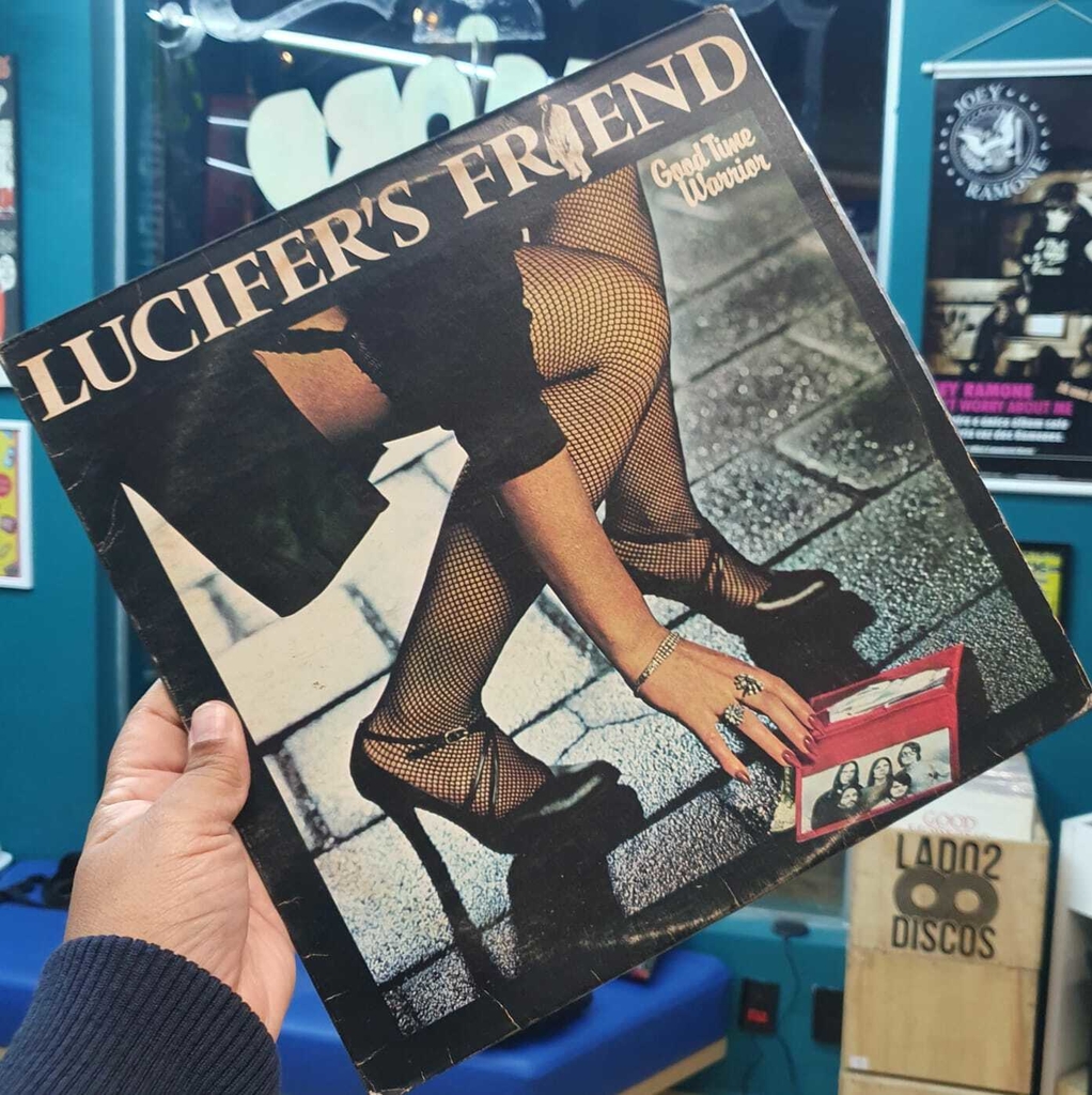 LP LUCIFER'S FRIEND - GOOD TIME WARRIOR - Lado 2 Discos