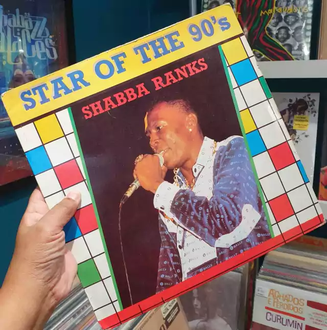 LP SHABBA RANKS - STAR OF THE 90's - Lado 2 Discos