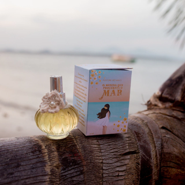 A menina que procurava o mar - perfume botânico