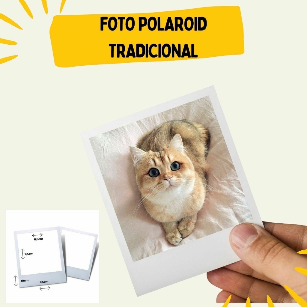 Foto Polaroid - 200 Fotos - Comprar em Fotos e Decor