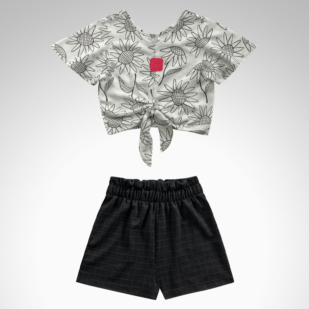 Conjunto Flower - Comprar em Poppy Kids