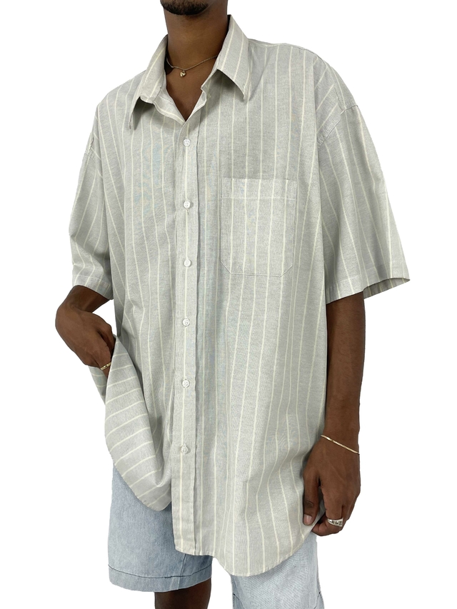 XGG | Camisa Social Listrada Le Baron - REFFE SHOP ッ