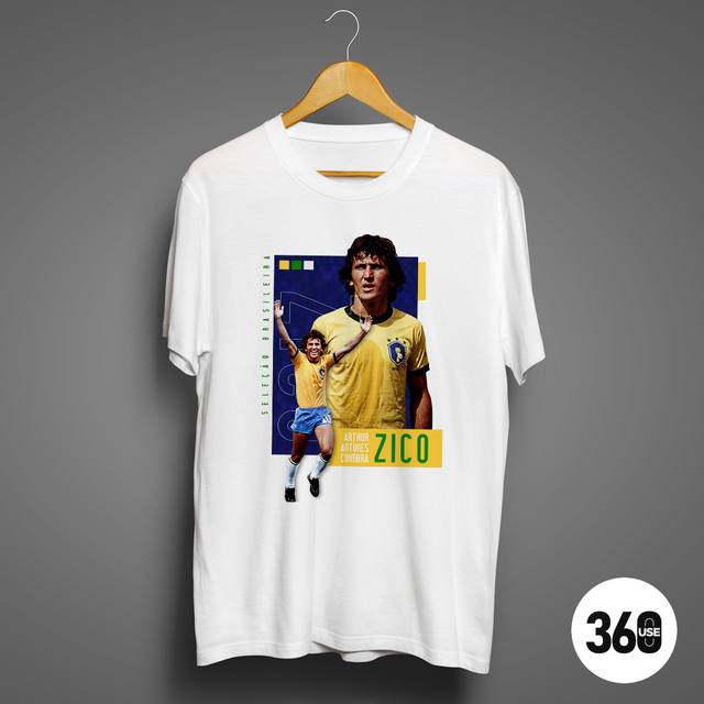Camiseta Zico Seleção Brasileira - Comprar em use360