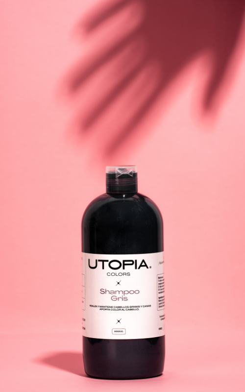 Shampoo Matizador Gris (250 CC) - Utopía Colors