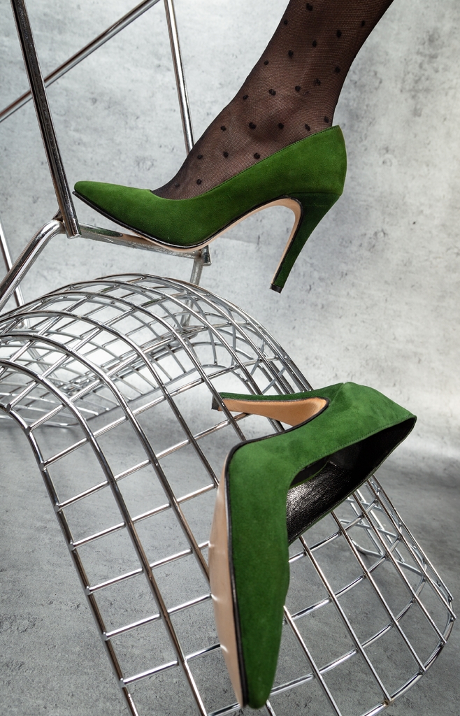 Stiletto verde - Comprar en PIETRAS