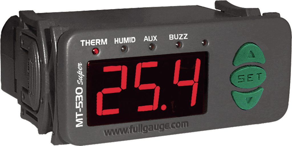 Controladores de Temperatura e Umidade MT530 Full Gauge
