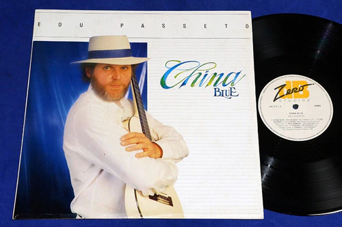 Edu Passeto - China Blue - Lp - 1985 Gui Tavares