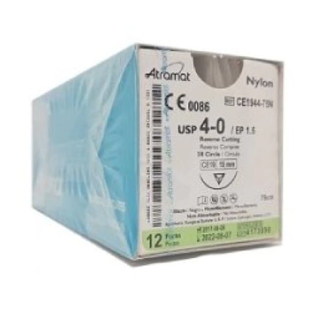 Nylon 4-0 ce19 o pe19 con 12 pz ATRAMAT