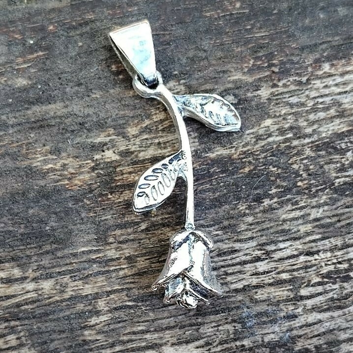 Dije Pimpollo Rosa de Plata 925