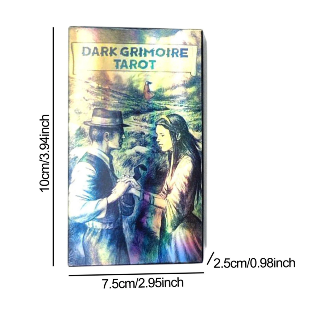 Cartas Tarot Dark Grimoire Tarot 78 Cartas