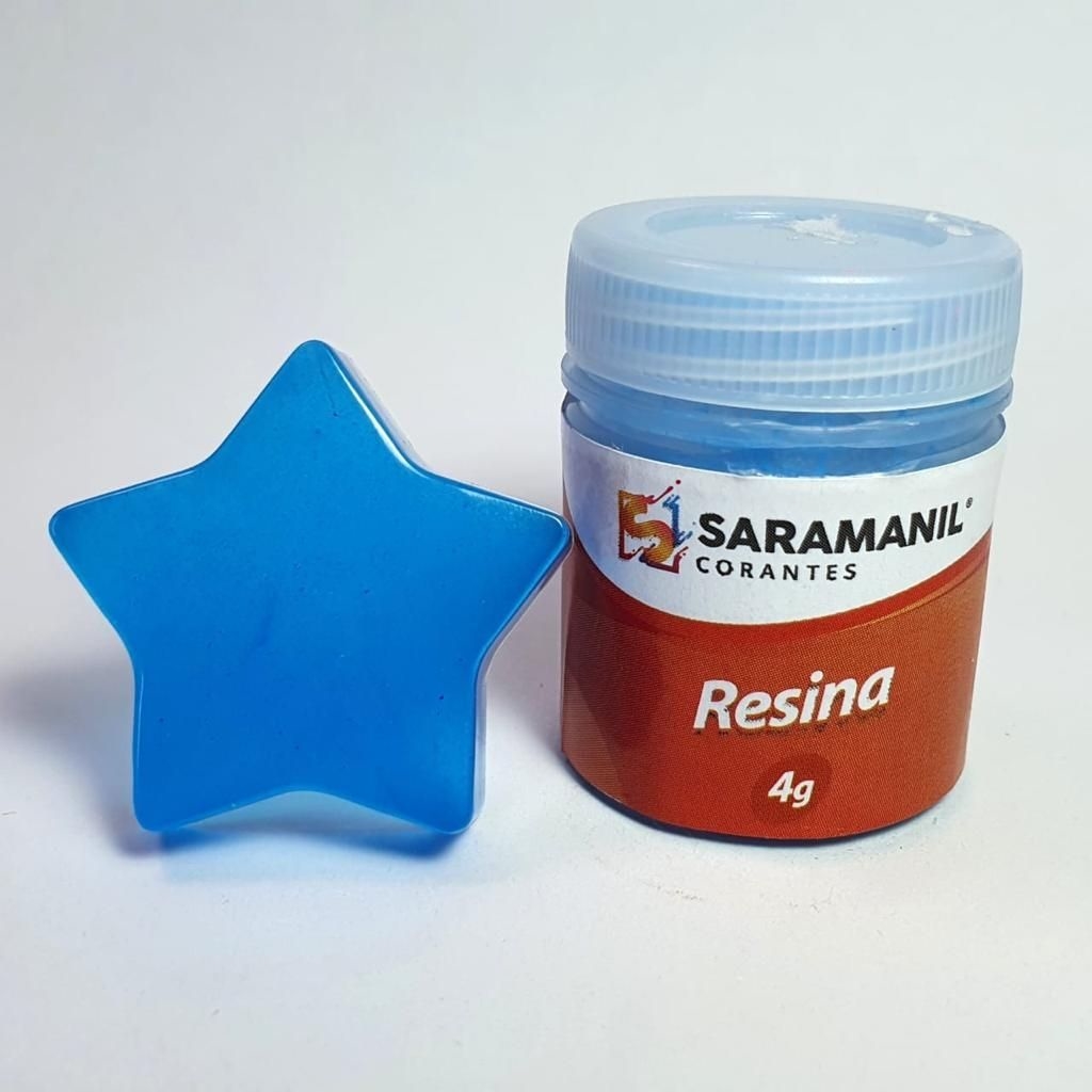 Corante para Resina Azul Fluorescente - Mania das Artes