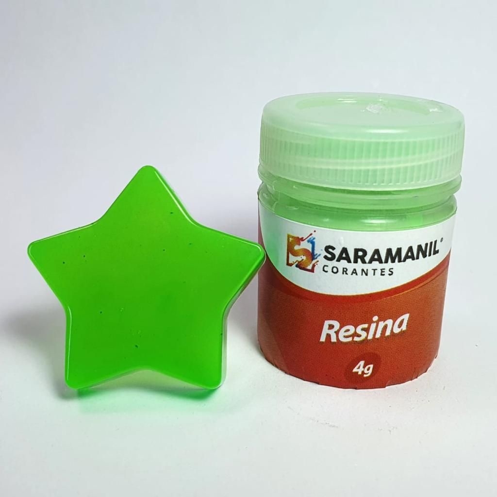 Corante para Resina Verde Fluorescente