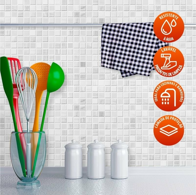 Revestimento Pastilhas Cinza, confira!