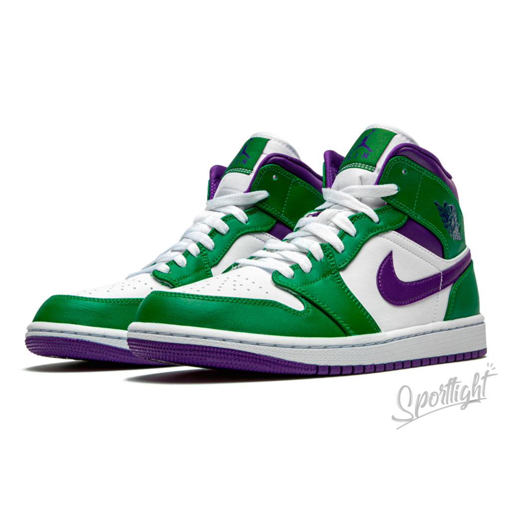 Tênis Nike Air Jordan 1 Mid Incredible Hulk