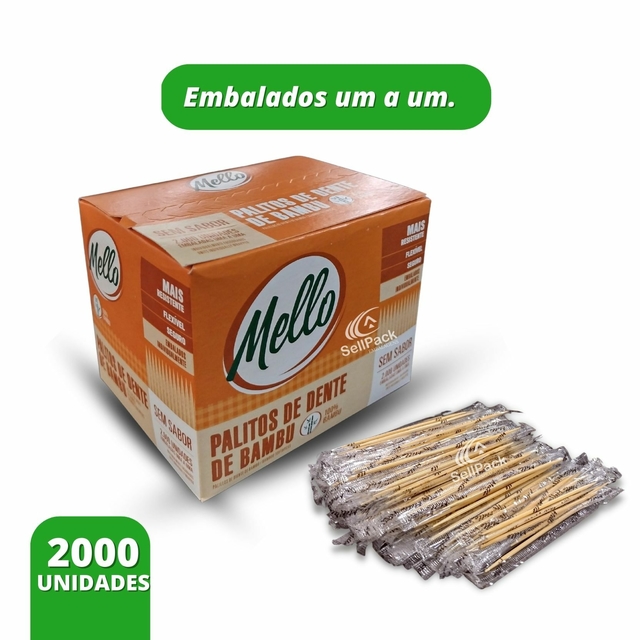 PALITO DENTÁRIO SACHE C/2000UN MELLO