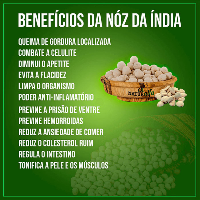 200 SEMENTES - NOZ DA ÍNDIA