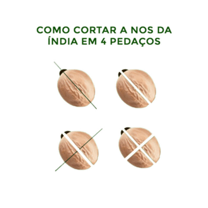30 SEMENTES - NOZ DA ÍNDIA