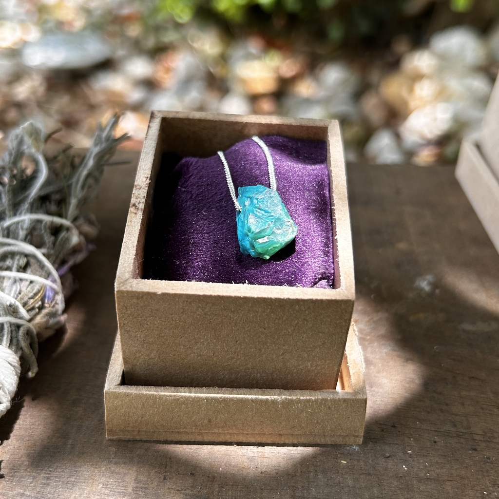 Turquesa Peruana colar de prata curto Ágatas Pedras Joias Terapêutic