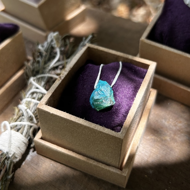 Turquesa Peruana colar de prata curto Ágatas Pedras Joias Terapêutic