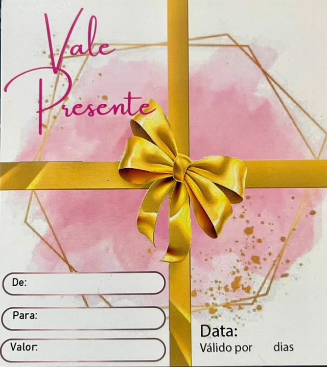 Comprar VALE PRESENTE em THATI GUTIERREZ TG STORE