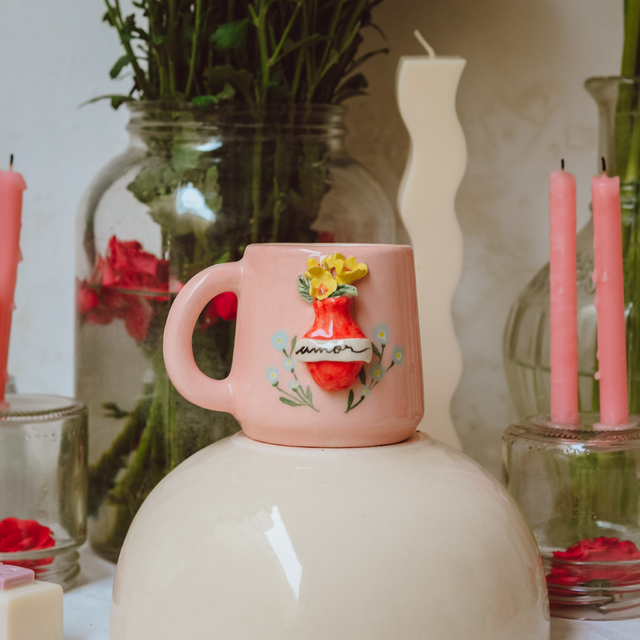 Mate Amar , Sol en Leo - Tienda Coraje Cerámica