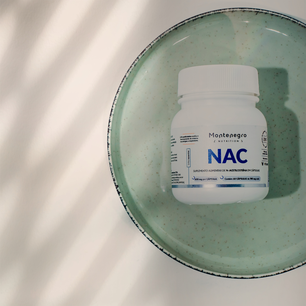 NAC 600 mg 60 cápsulas - o super antioxidante em cápsulas