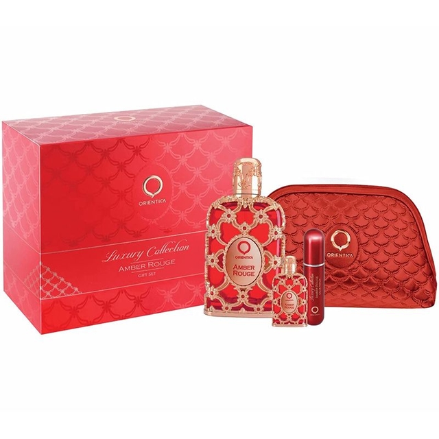 KIT AMBER ROUGE ORIENTICA EDP - PERFUME FEMININO - ORIENTICA