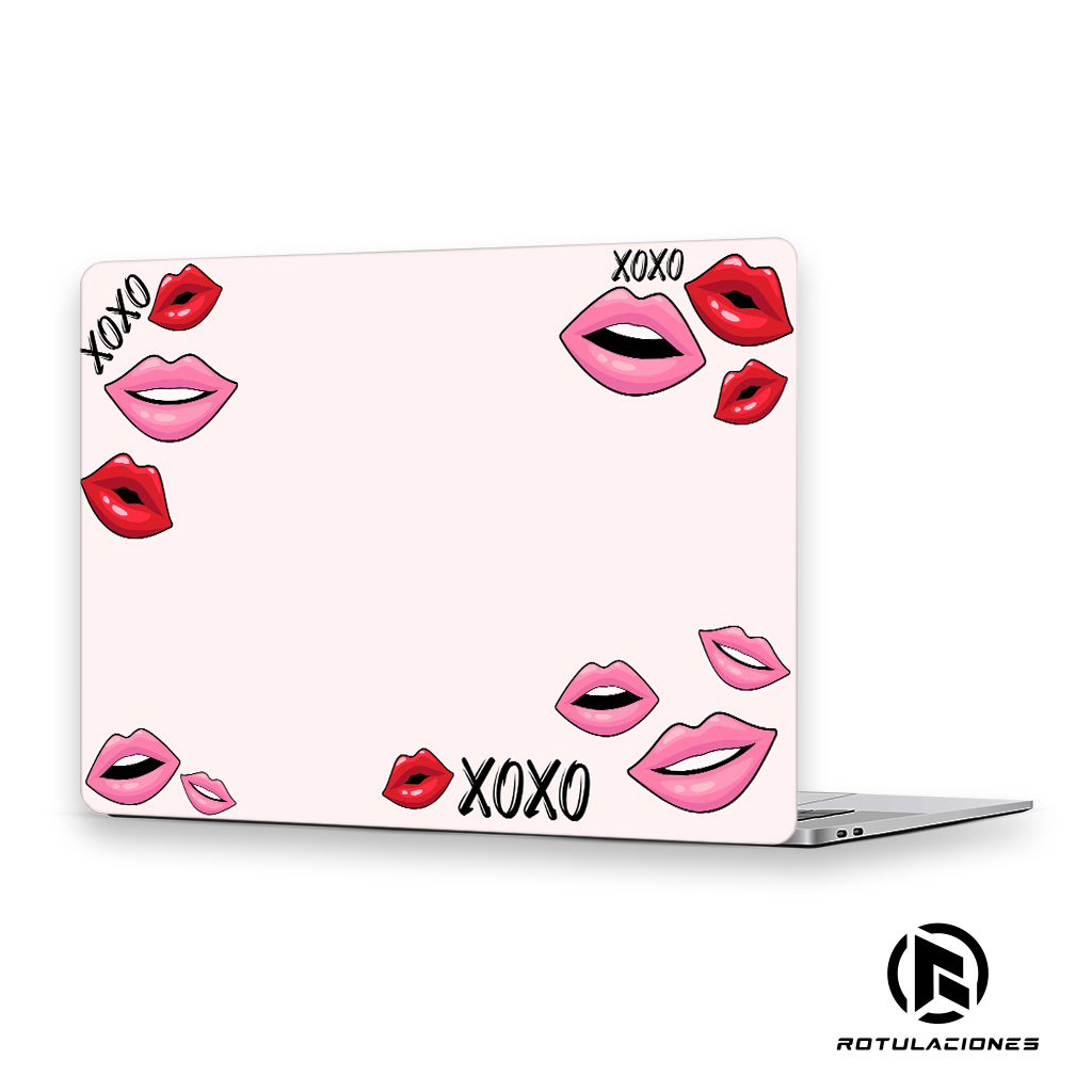 SKIN NOTEBOOK LIPS XOXO - Rotulaciones Rosario