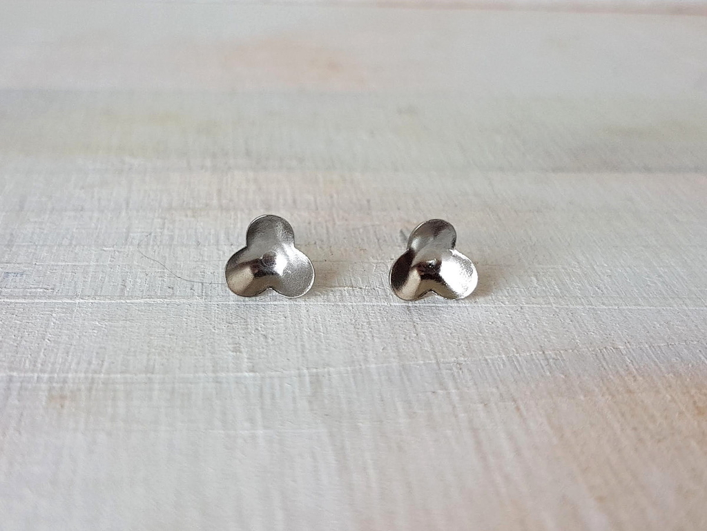 1 par Base Tulipa colagem aço inox - BA038 - Fabulita