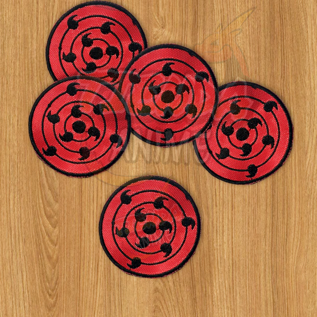 Parche Sharingan Infinito de Naruto (Chico)