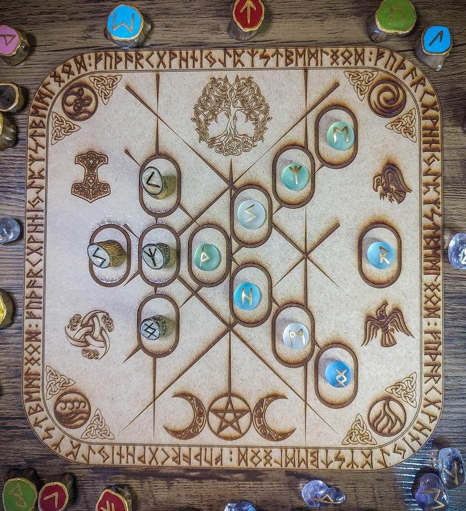 Tabuleiro Oracular de Runas
