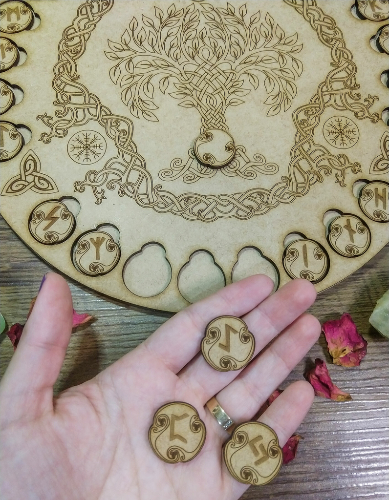 Tabuleiro de Runas Nórdicas