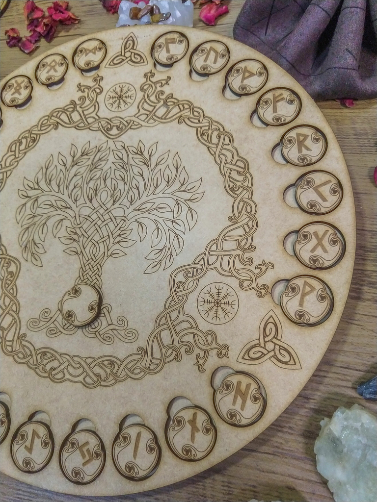 Tabuleiro de Runas Nórdicas