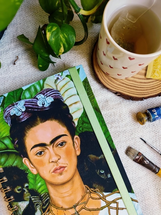 Caderno e Planner Frida Kahlo