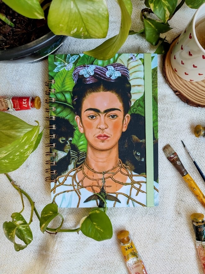 Caderno e Planner Frida Kahlo