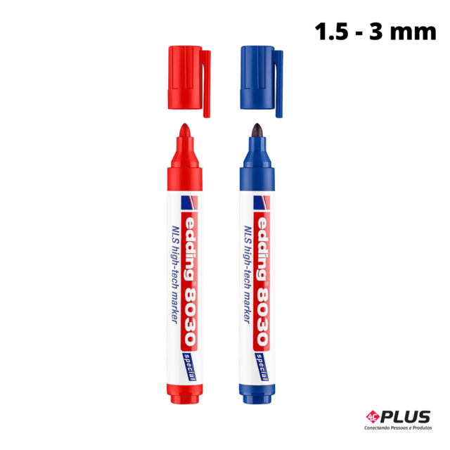 EDDING 8030 - MARCADOR BAIXA CORROSÃO AVIAÇÃO NUCLEAR E NAVAL