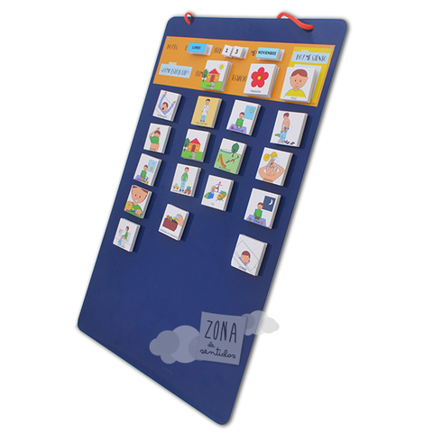 Agenda visual calendario - Comprar en Zona de Sentidos