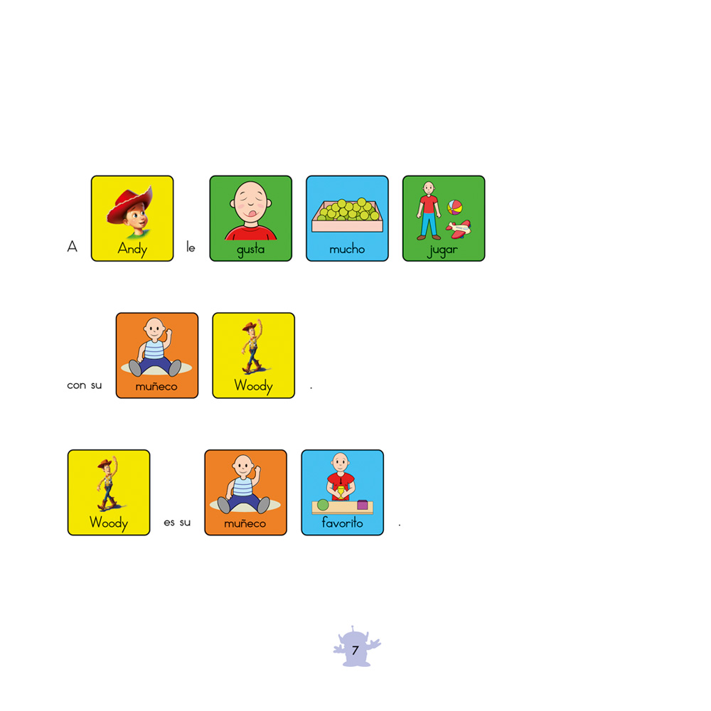 Cuentos con pictogramas de Disney - Zona de Sentidos