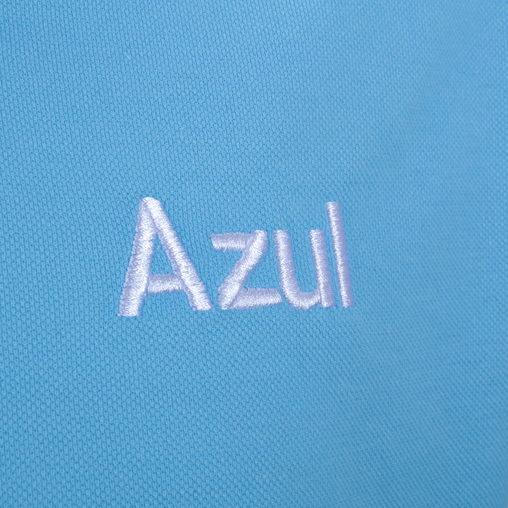 Camisa Polo Logo “AZUL" - Feminina - Azul Collection