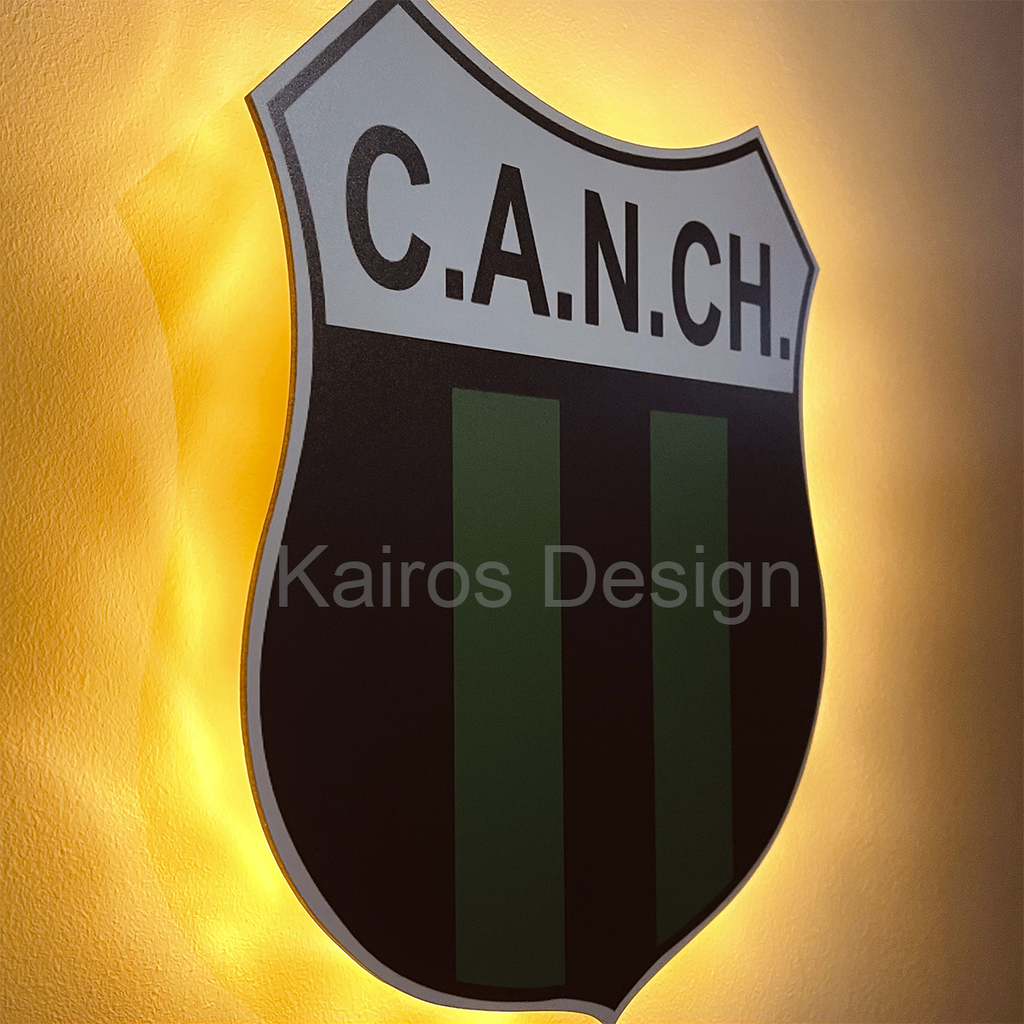 Escudo led Nueva Chicago - Comprar en Kairos Design