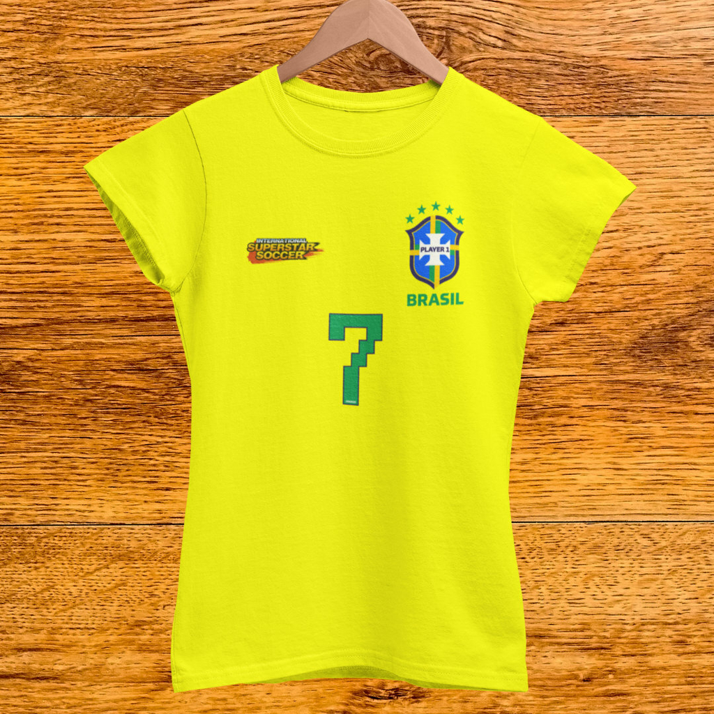 Camiseta Seleção Brasileira Allejo International Superstar Soccer ...