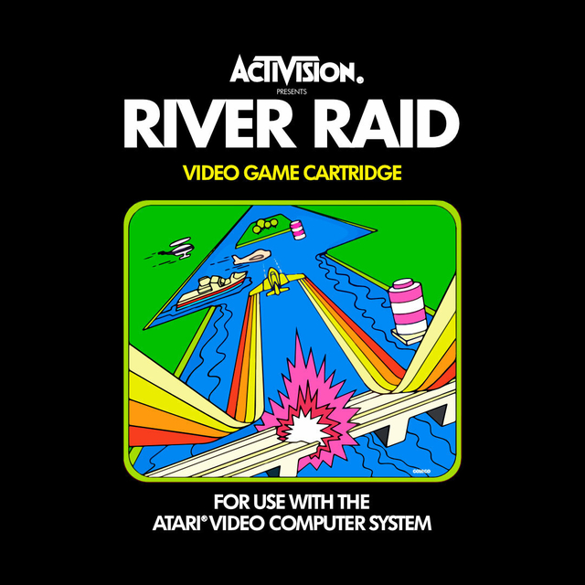 Camiseta River Raid Atari Activision - Retro Games
