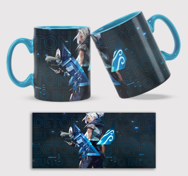 Caneca Valorant - Jett - Comprar em RENS Graphic