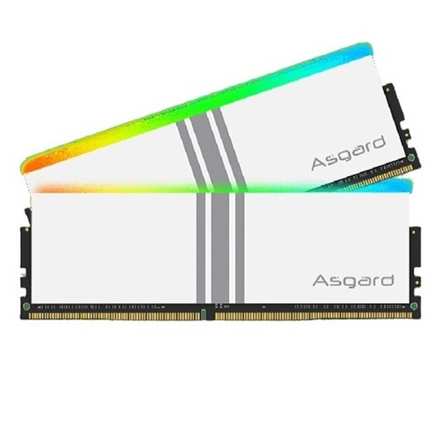 Memória Asgard Valkyrie V5 Branca RGB DDR4, 16GB (8GBx2), 3200Mhz, CL18 ...