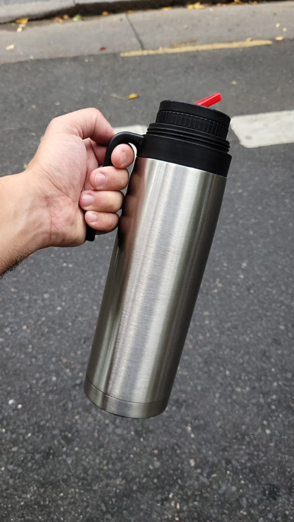 TERMO DE ALUMINIO MEDIA MANIJA - Comprar en A PURO MATE