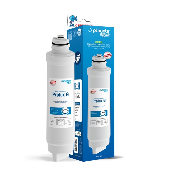 Refil Planeta Água Prolux G 1105 para Purificador Electrolux